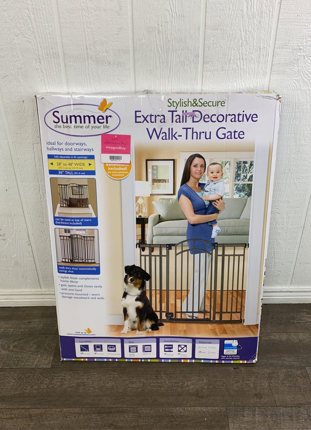 Summer Infant Multi-Use Deco Walk Through Gate — GoodBuy Gear