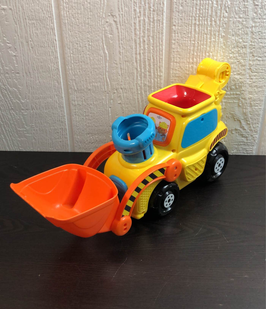 VTech Pop-A-Balls Push And Pop Bulldozer