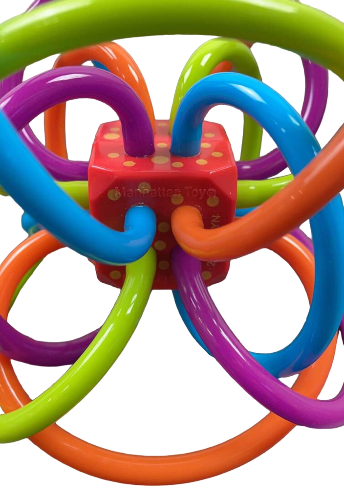Manhattan Toy Winkel Rattle And Sensory Teether Toy