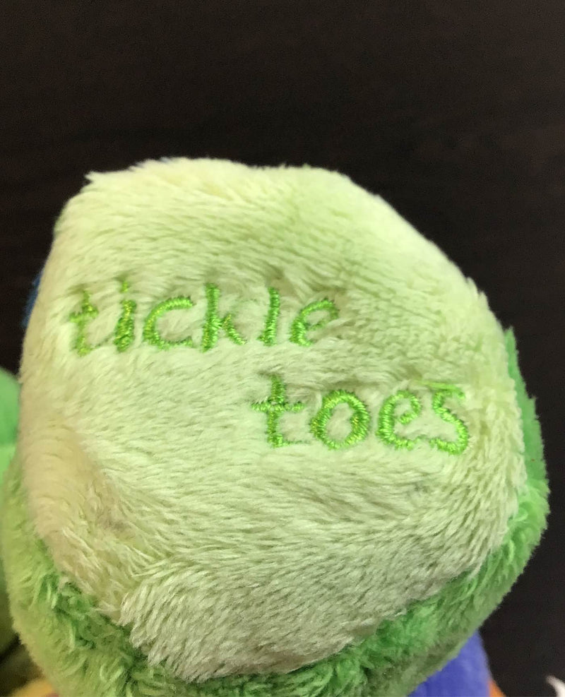 Nuby Plush Turtle Tortoise Tickle Toes