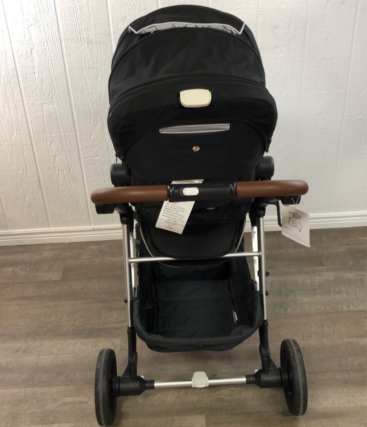 Mockingbird Single to Double Stroller With second Seat Kit, 2020, Blac ...