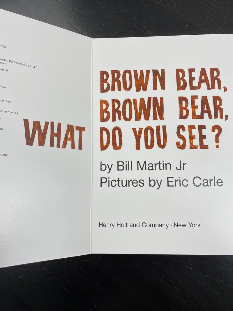 Eric Carle Brown Bear, Brown Bear, What Do You See?, Board book
