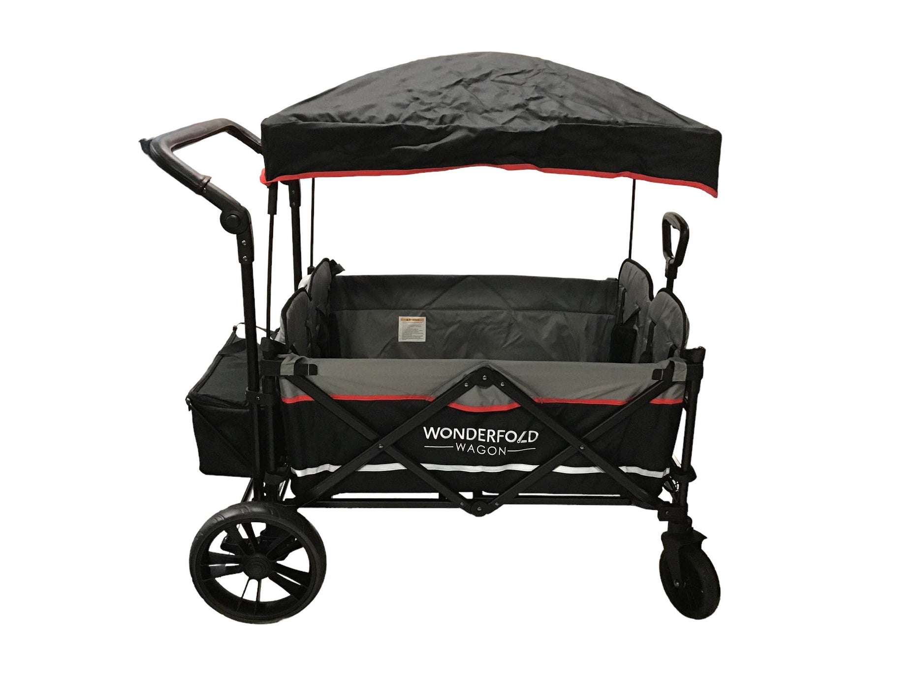 Wonderfold X4 Push & Pull Quad Stroller, 2022, Black — GoodBuy Gear