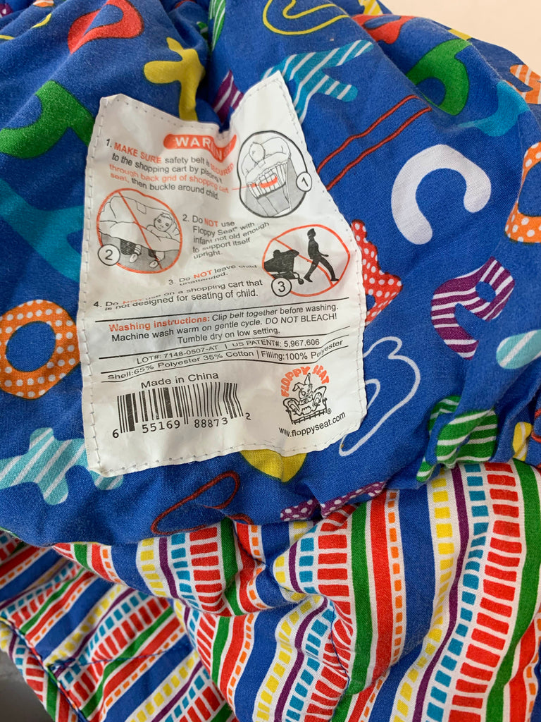 Floppy Seat Shopping Cart & High Chair Cover