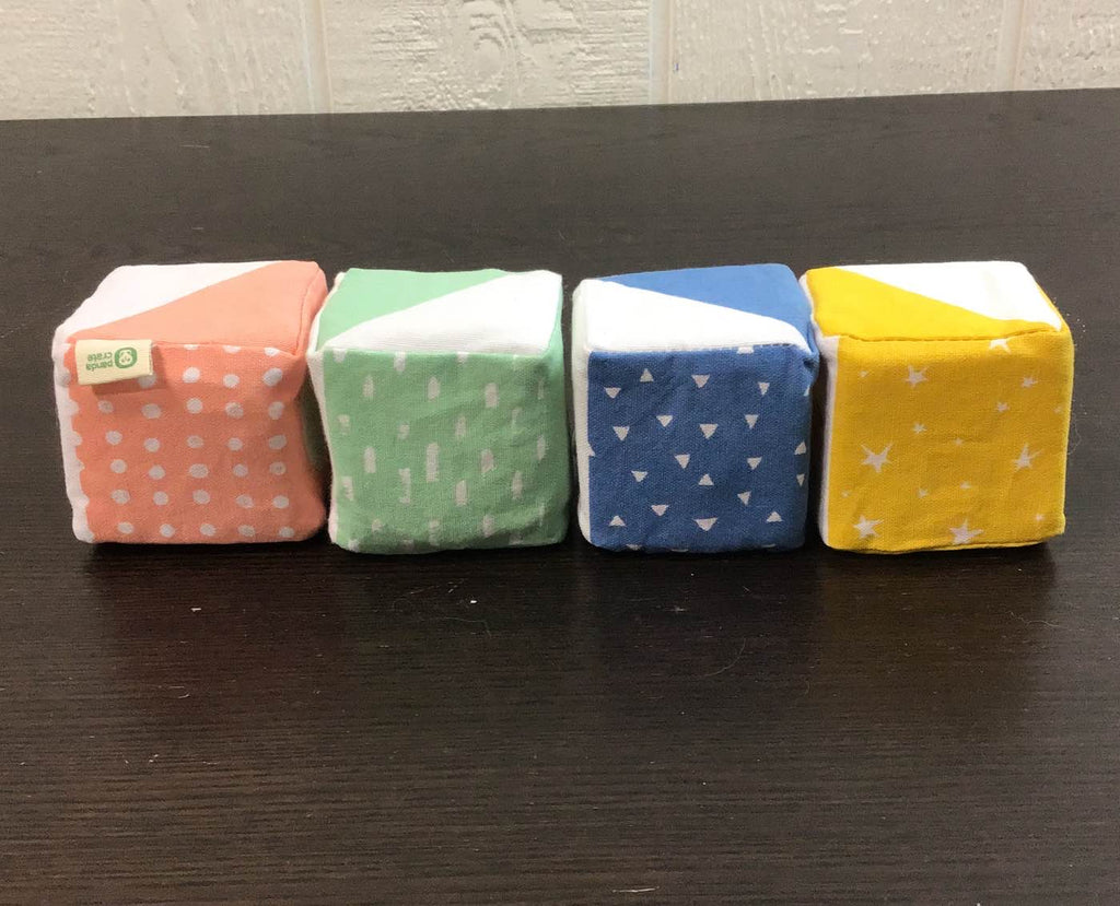 KiwiCo Panda Crate Soft Rattle Blocks