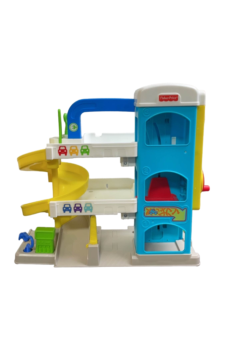 Fisher Price Little People Helpful Neighbors Wheelie Garage — GoodBuy Gear