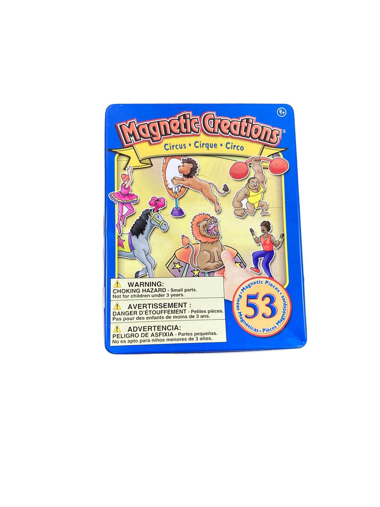 Magnetic Creations Circus Magnet Tin Set