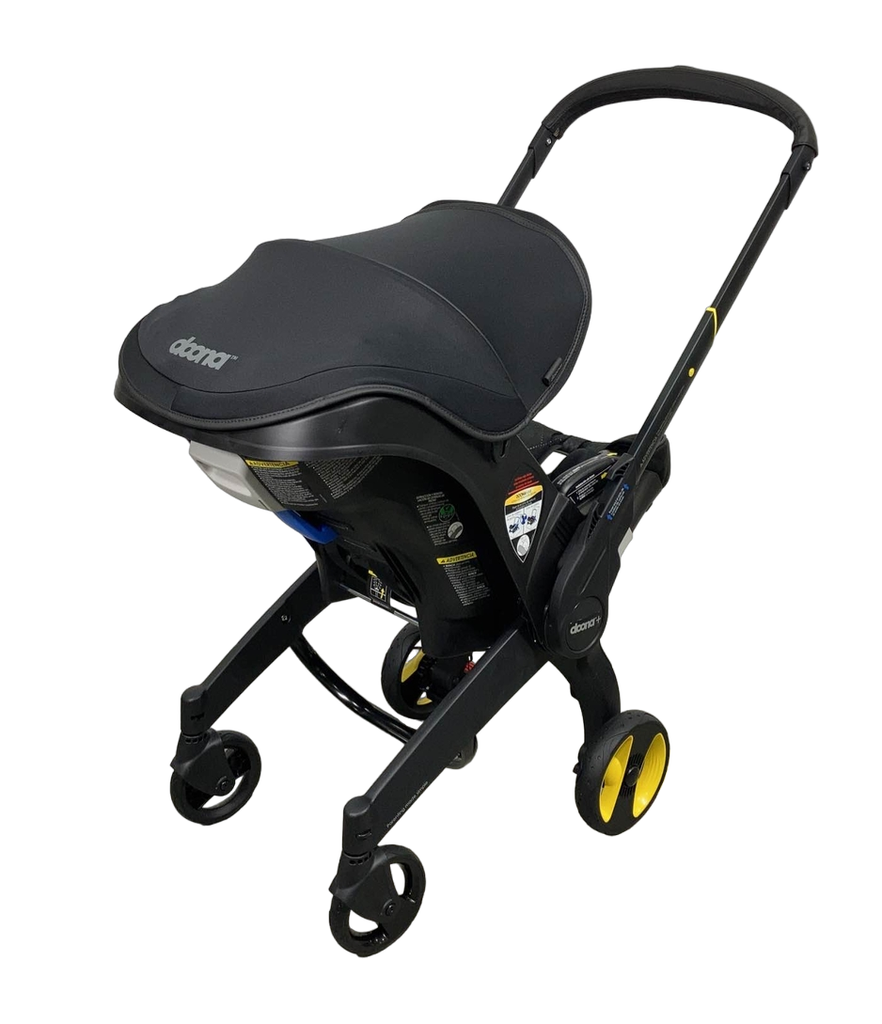 Doona Infant Car Seat & Stroller-Midnight Edition, 2022