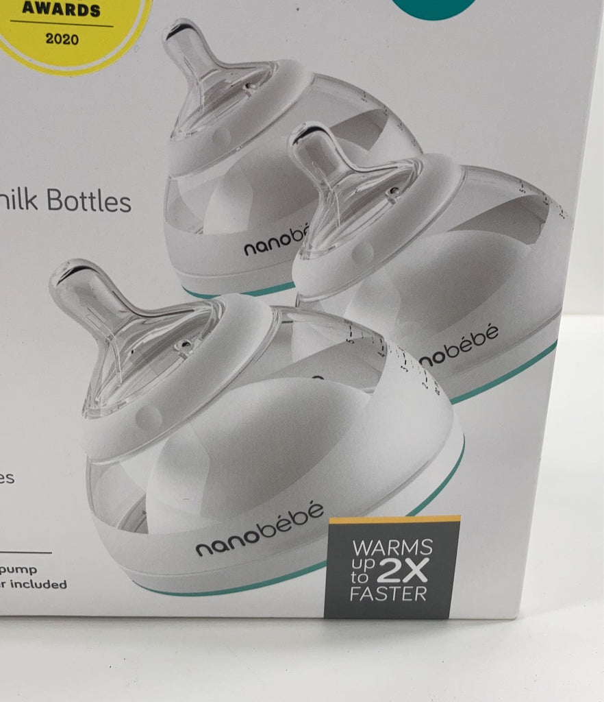 Nanobébé Breastmilk Bottles 3 Pack