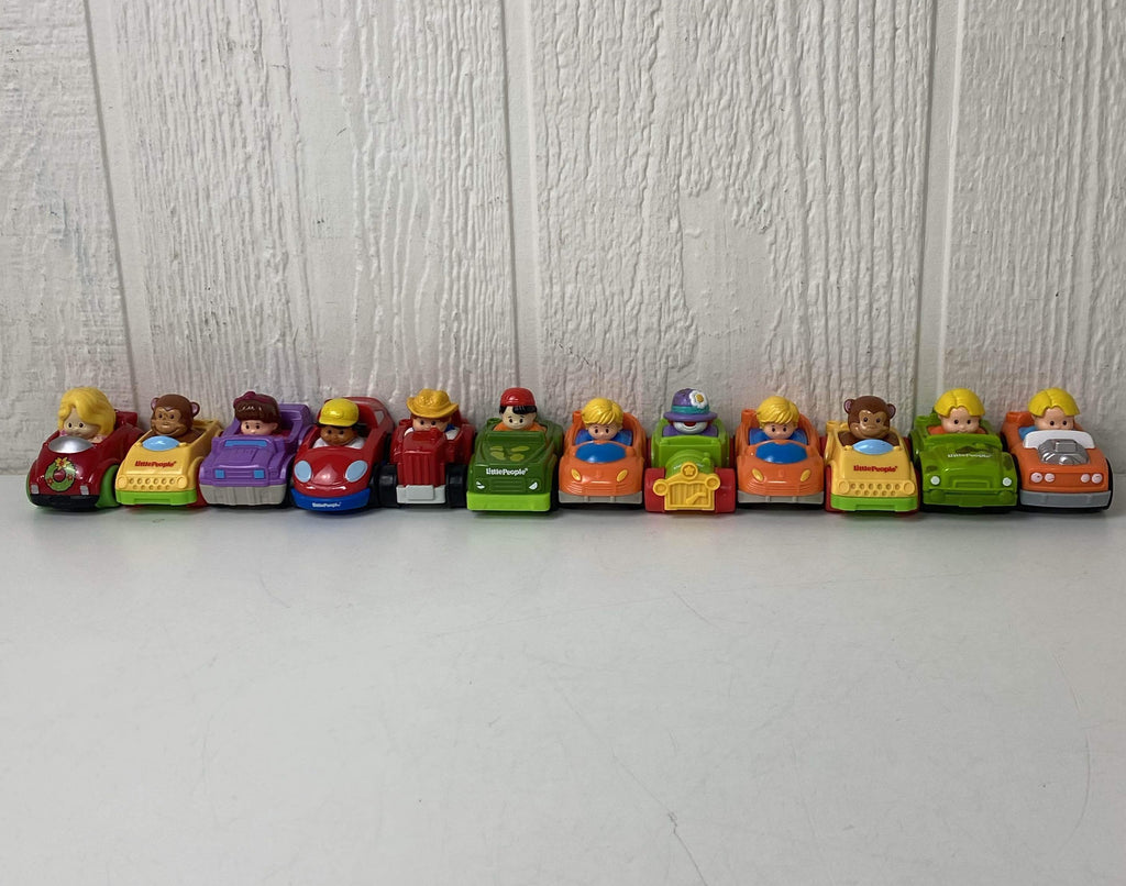 BUNDLE Little People Wheelies Set of 12