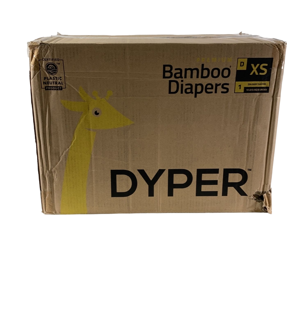 DYPER Bamboo Diaper, XS, 264 Count — GoodBuy Gear