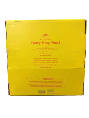 Sun Squad Inflatable Baby Play Pool