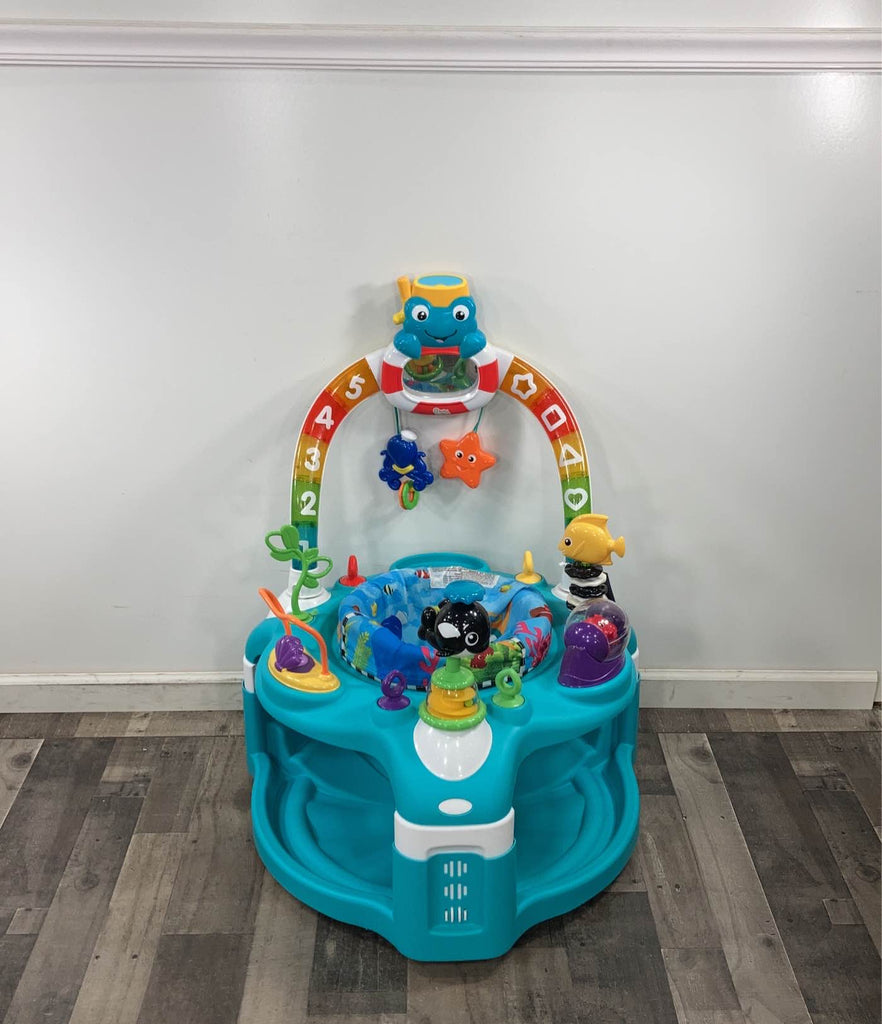 Baby Einstein 2-in-1 Lights & Sea Activity Gym & Saucer