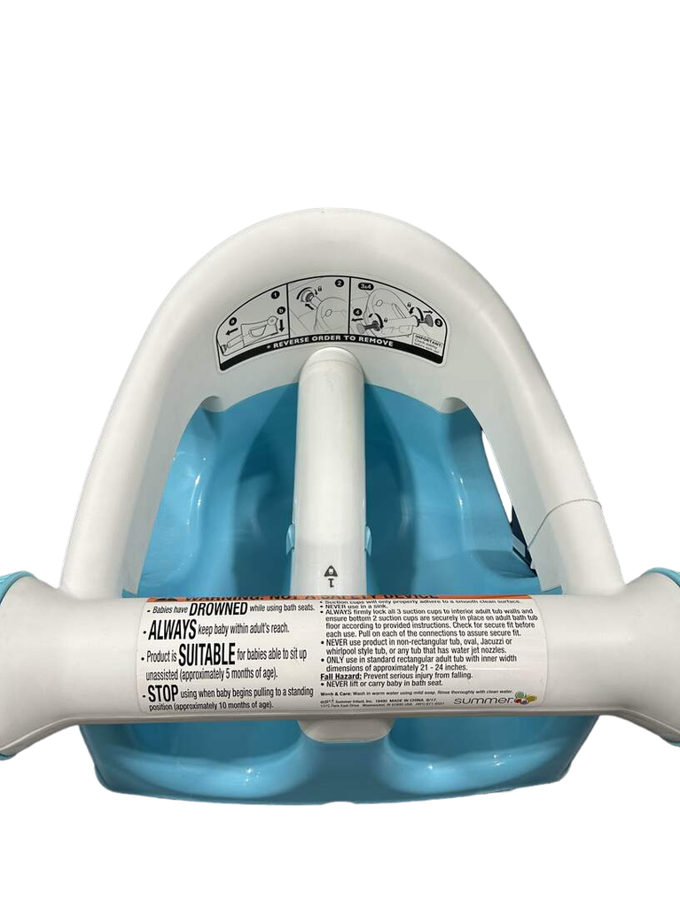 Summer Infant My Bath Seat, Blue