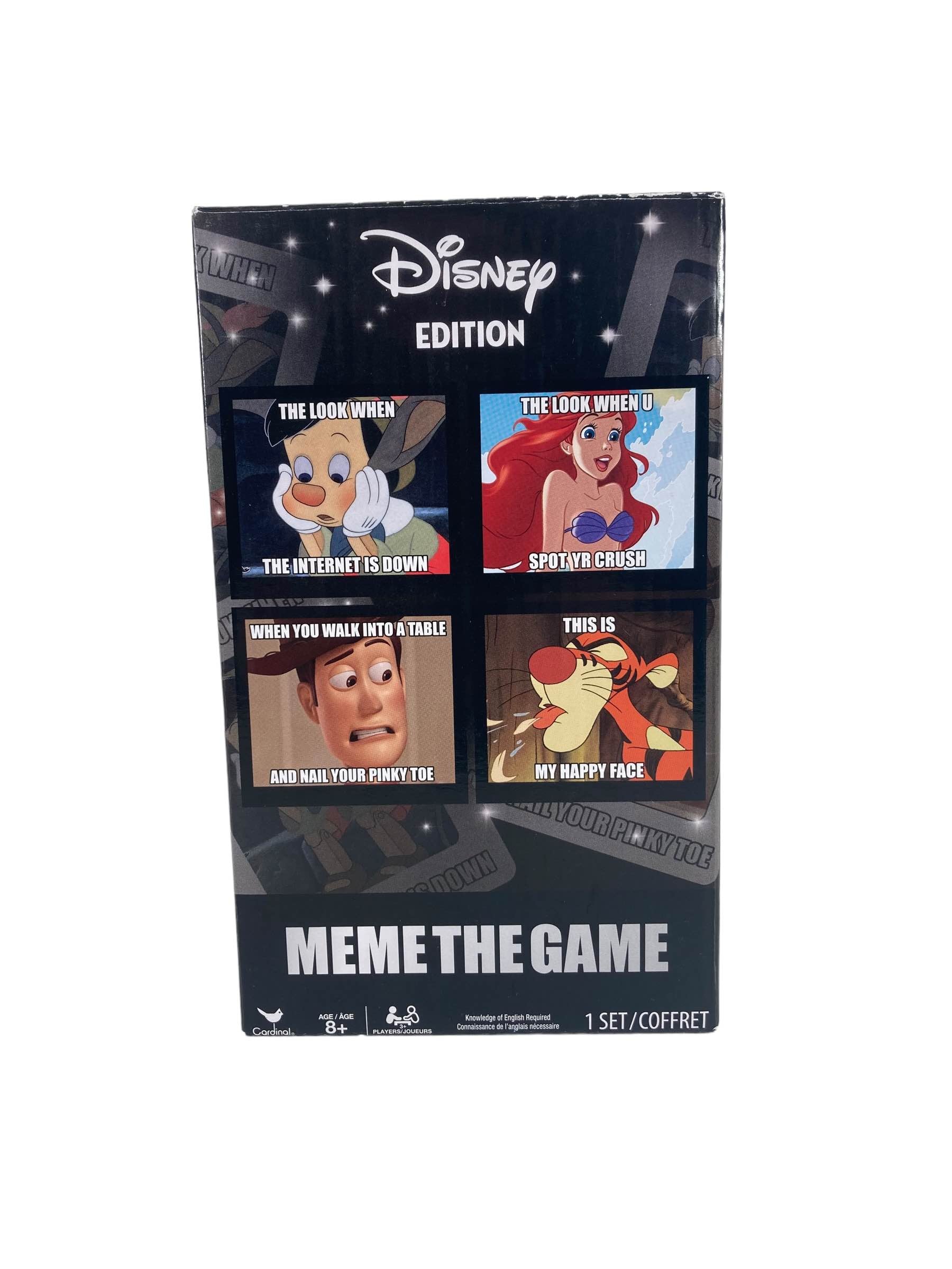 Cardinal Meme the Game, Disney Version