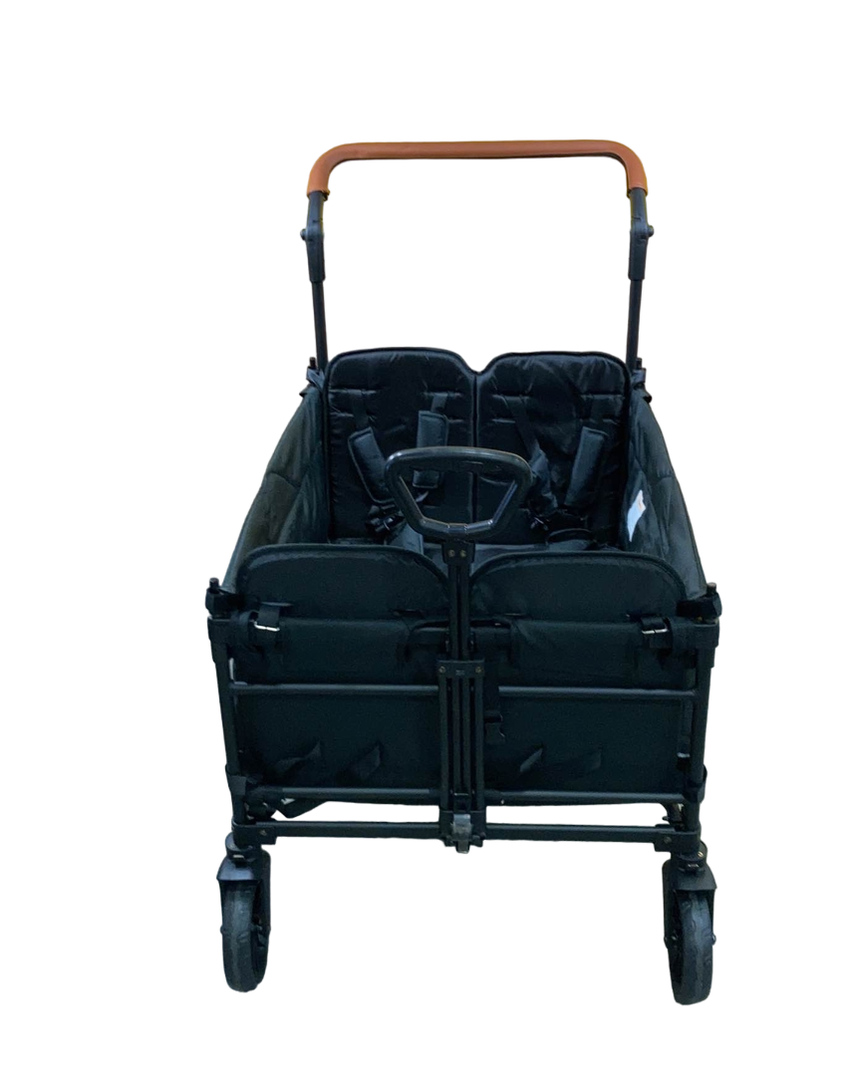 Wonderfold X4 Push & Pull Quad Stroller, Stealth Black, 2022 — GoodBuy Gear