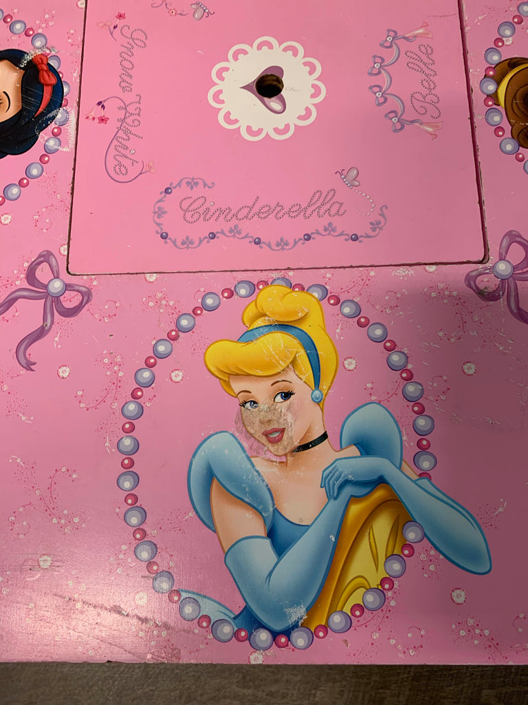 Delta Children Disney Princess Wood Kids Table With Storage