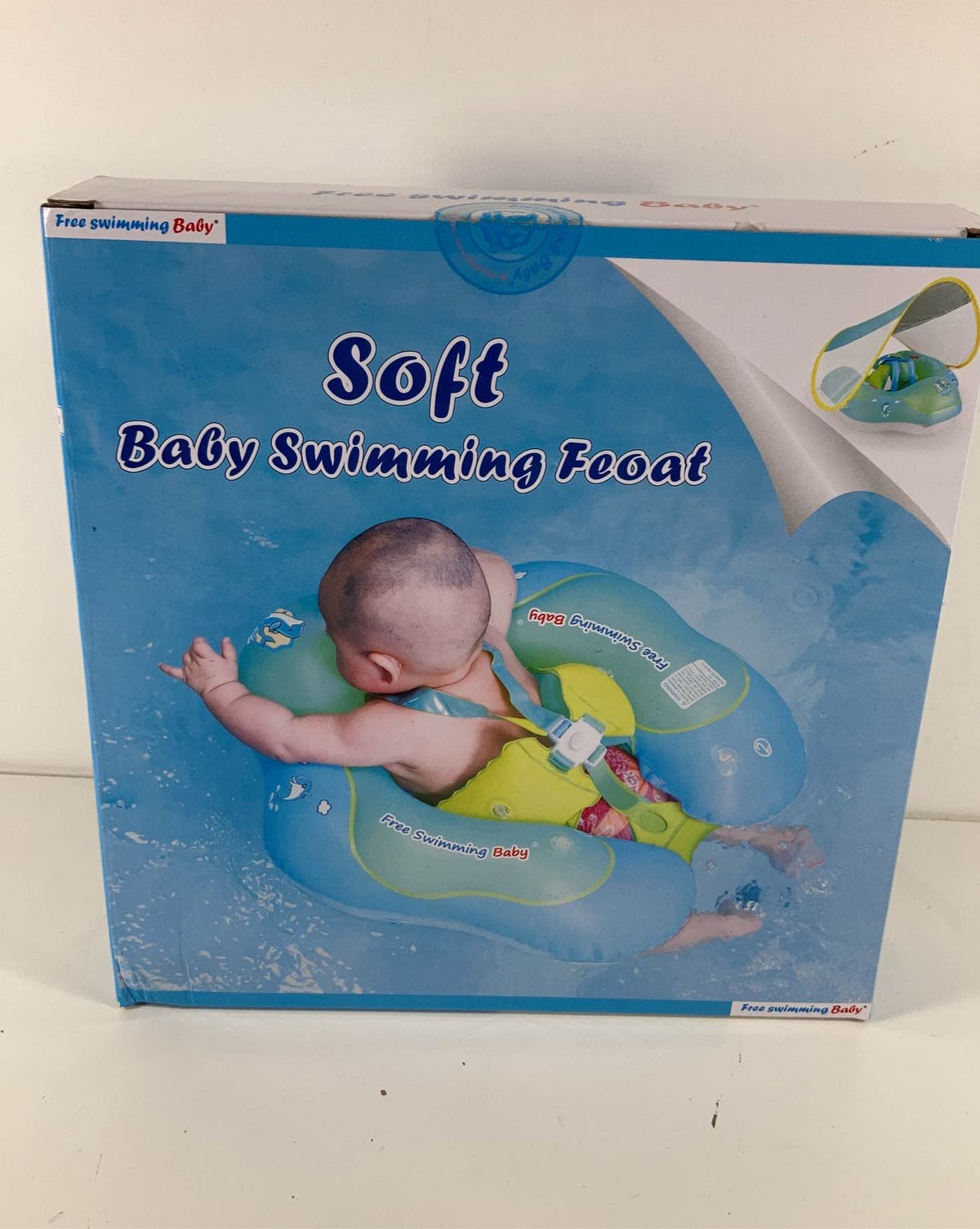 Free Swimming Baby Inflatable Swimming Baby Float, Blue, Large ...