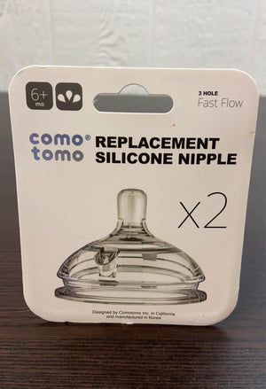 Comotomo Replacement Fast Flow Nipples