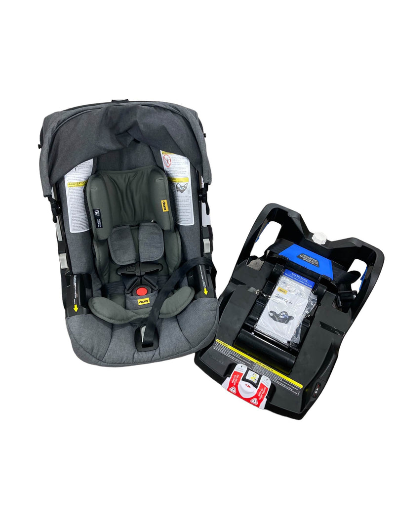 Doona Infant Car Seat & Stroller Combo, 2022, Storm Grey