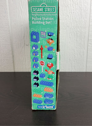 Kid K'nex Sesame Street Police Station Building Set
