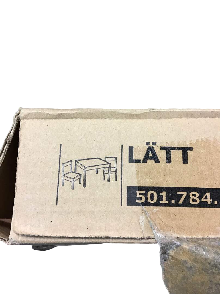 IKEA LATT Children's Table And 2 Chairs