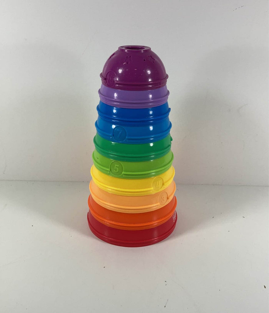 Fisher Price Brilliant Basics Stack And Roll Cups