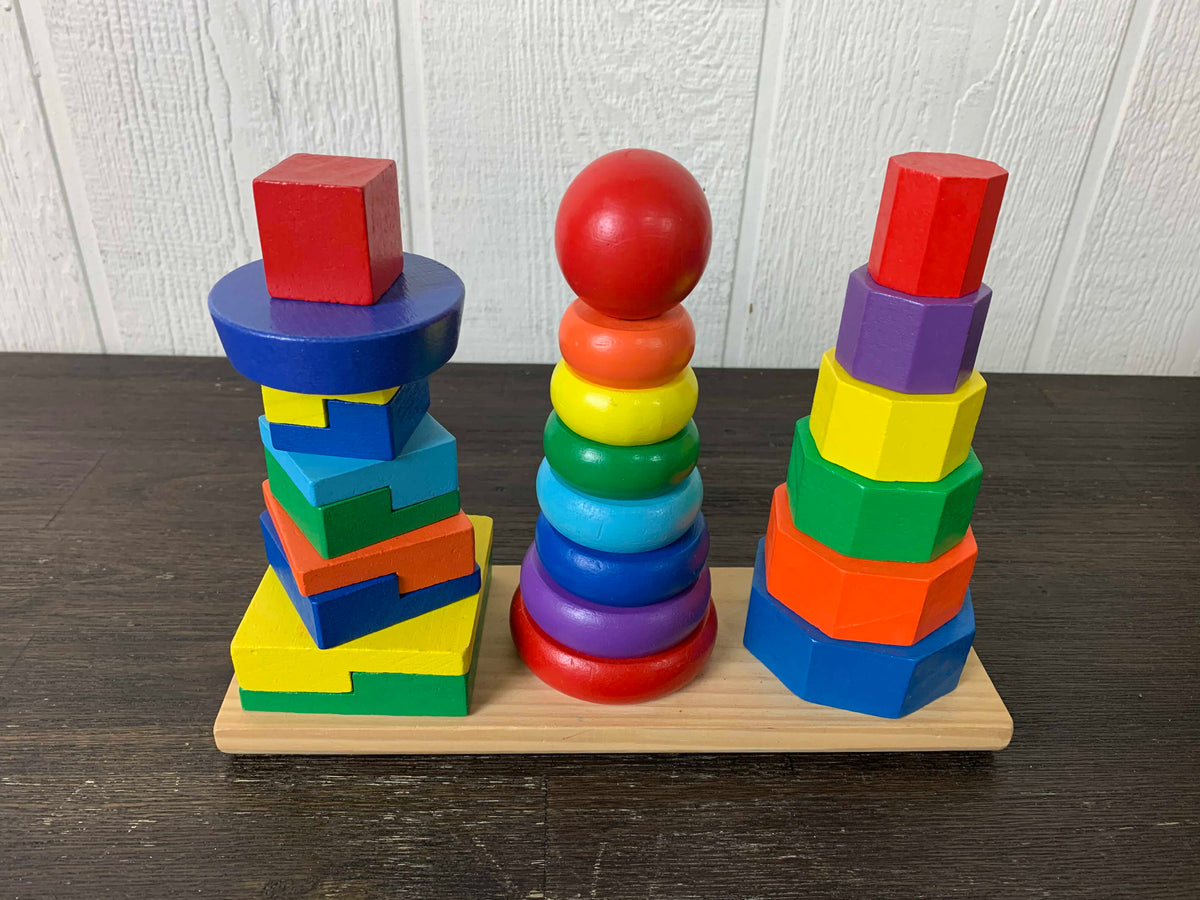 Melissa & Doug Geometric Stacker — GoodBuy Gear