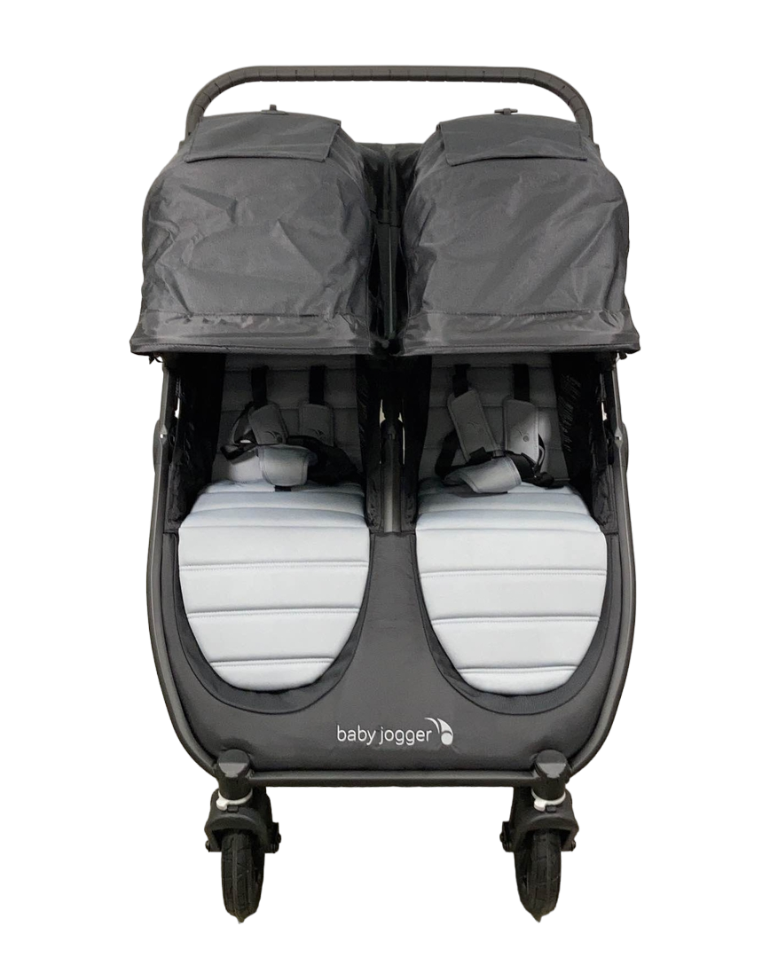 Baby Jogger City Mini GT2 Double Stroller, Slate, 2021 — GoodBuy Gear
