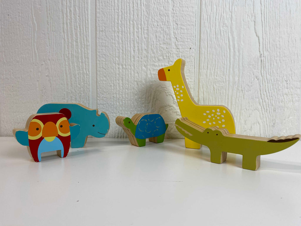Wooden Animal Blocks