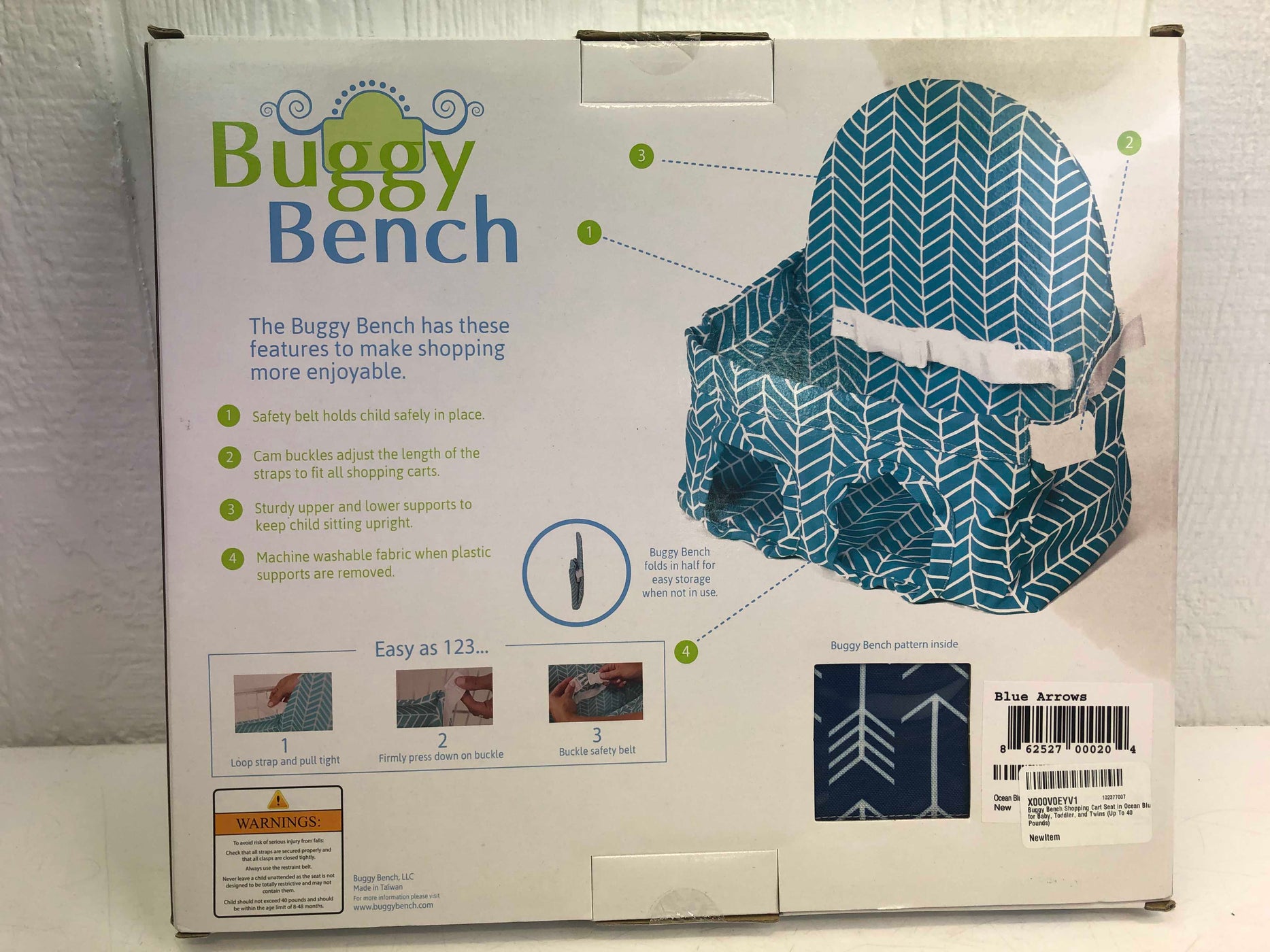 Buggy Bench Shopping Cart Seat — GoodBuy Gear