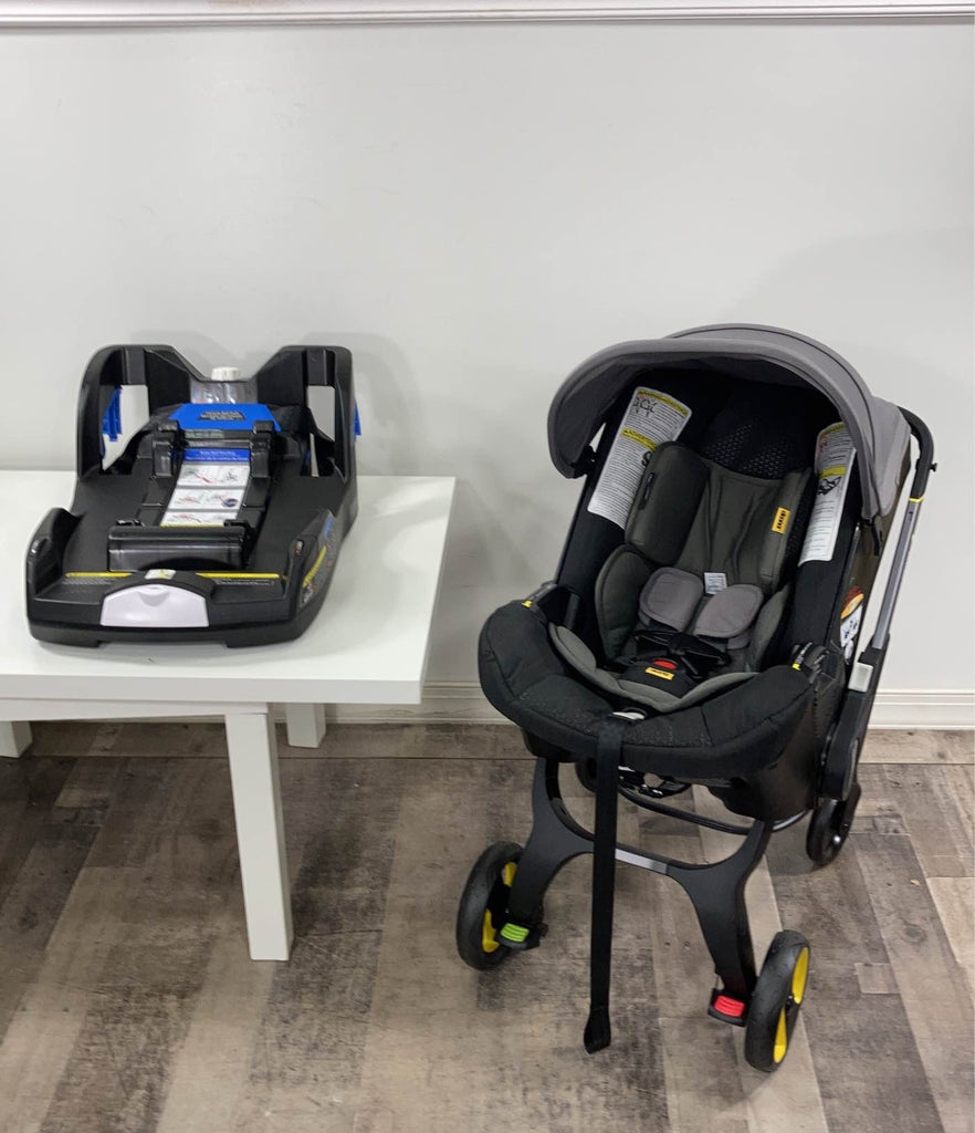 Doona Infant Car Seat & Stroller Combo, 2022, Greyhound