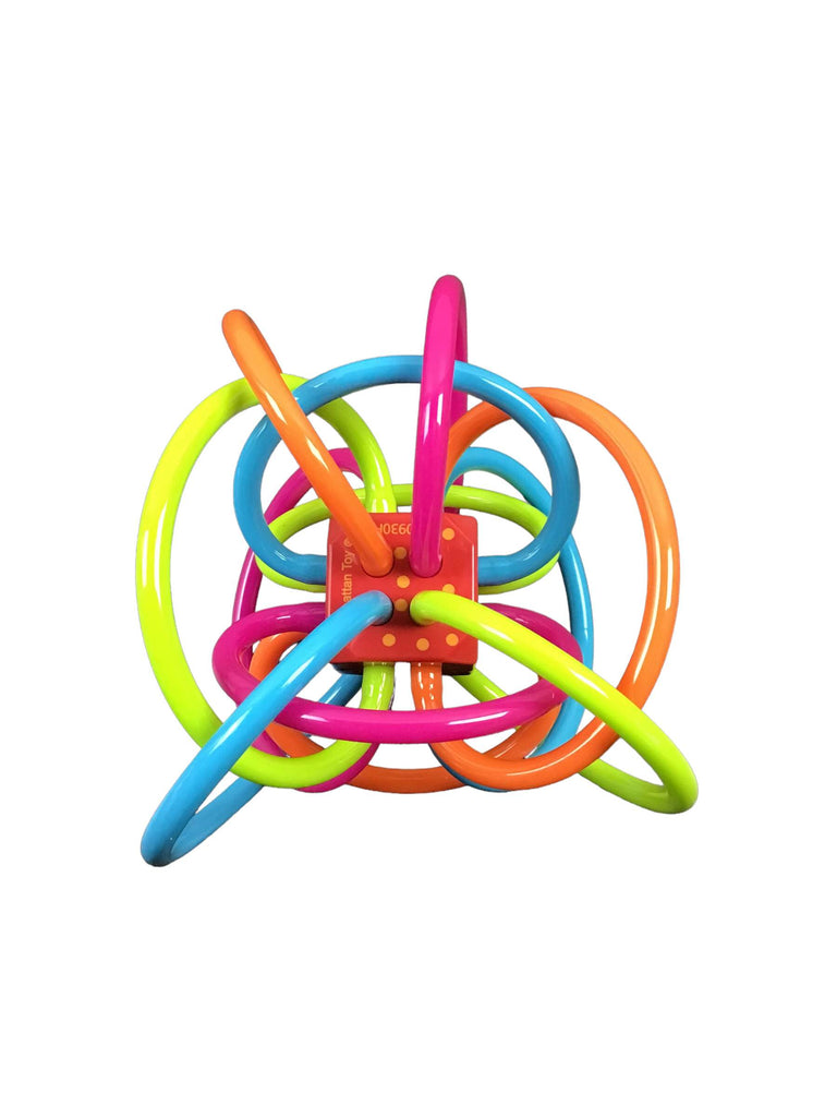 Manhattan Toy Winkel Rattle And Sensory Teether Toy