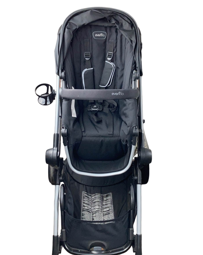 Evenflo Pivot Xpand Modular Stroller, 2022, Stallion Black — GoodBuy Gear