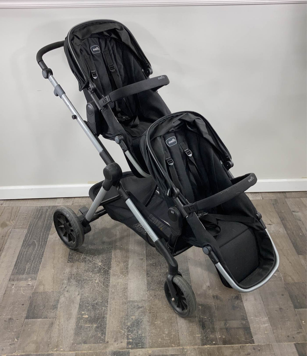 Evenflo Pivot Xpand Modular Travel System Stroller, Stallion Black, 20 ...