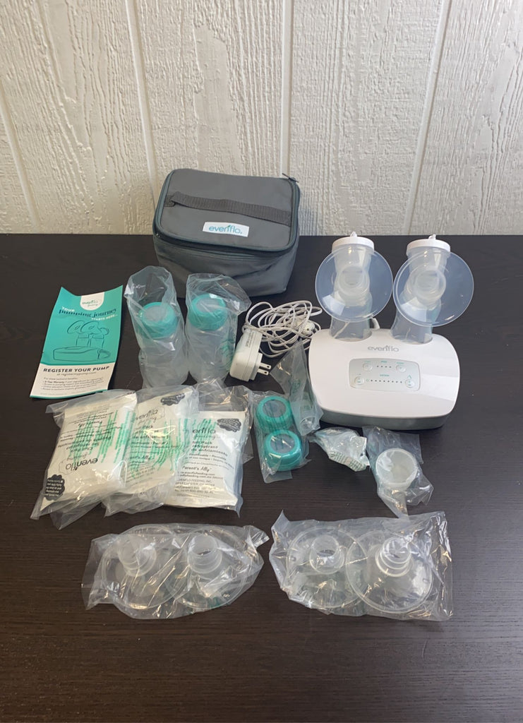Evenflo Advanced Double Electric Breast Pump With Accessories