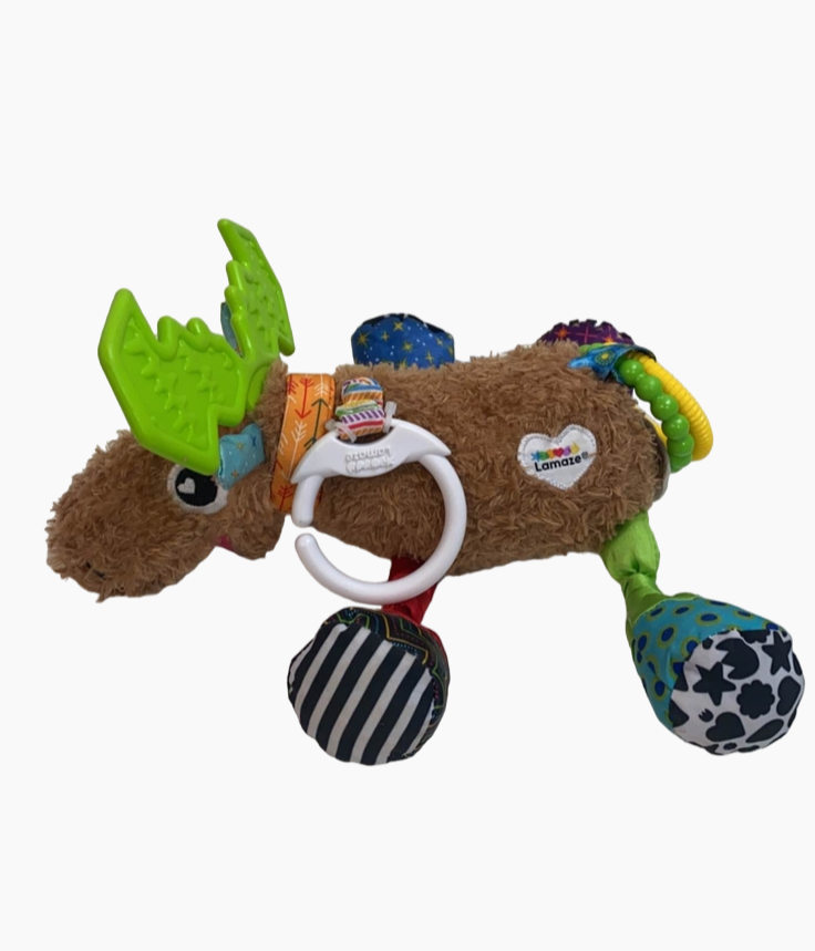 Lamaze Clip on Toy, Mortimer Moose — GoodBuy Gear