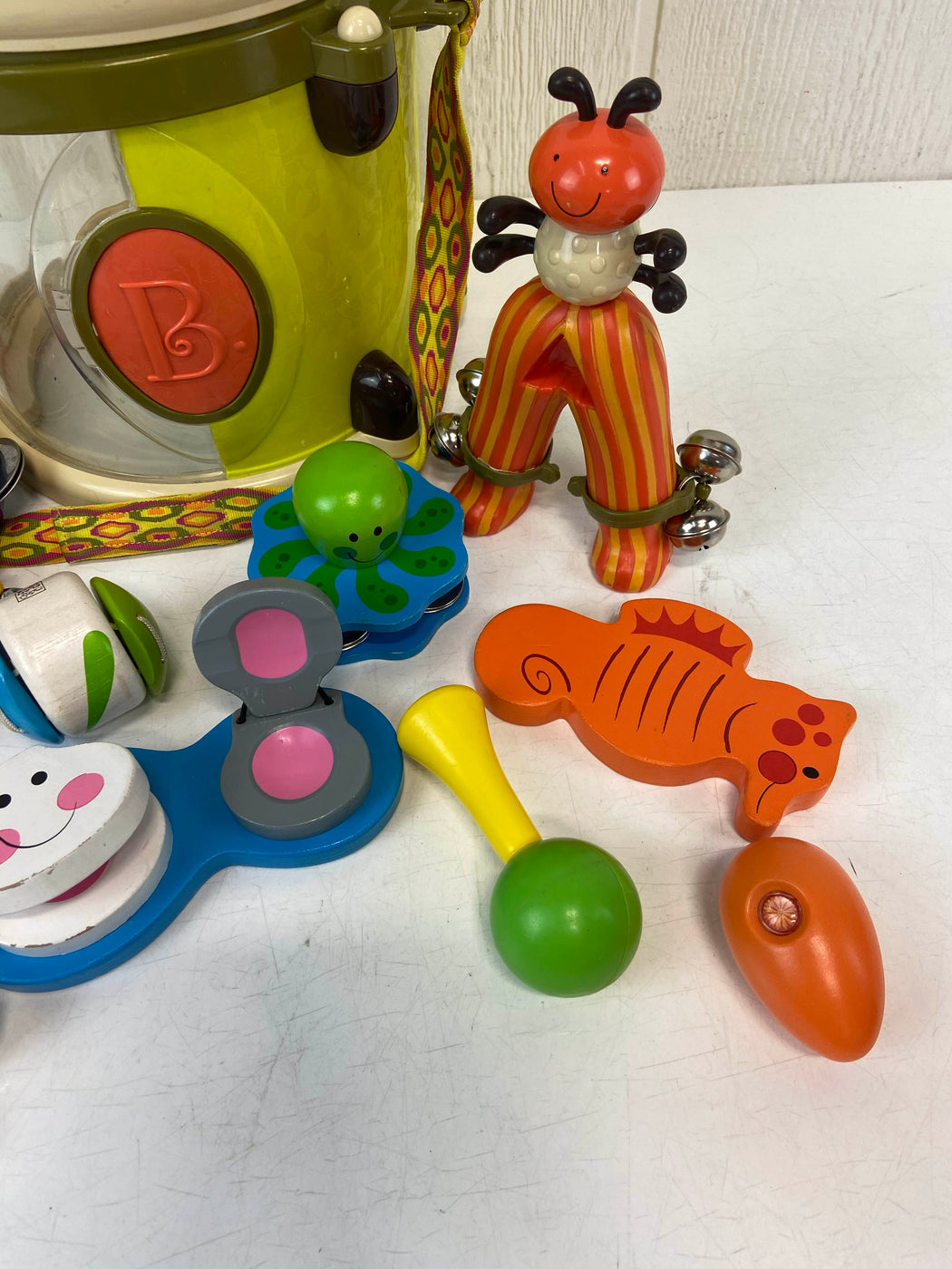 B. Toys Bee Bop Band Play & Learn Drum and Instruments — GoodBuy Gear
