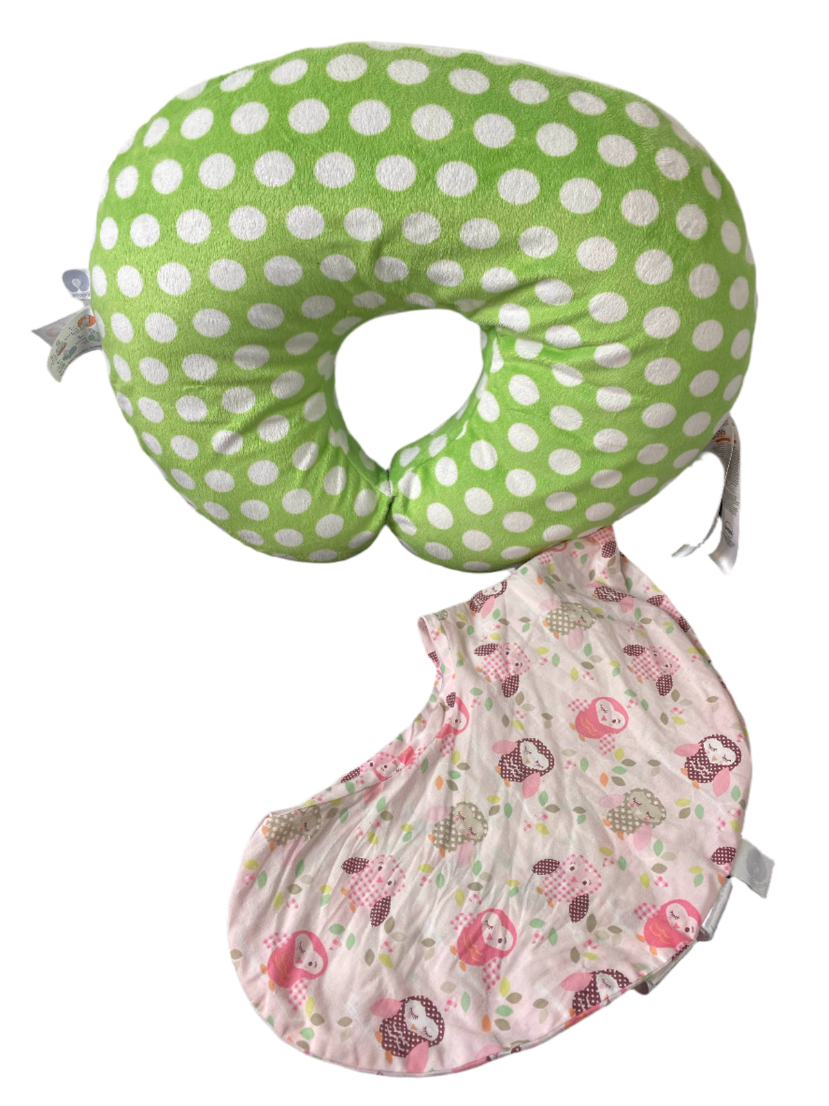 Boppy Nursing and Infant Support Pillow with Extra Cover, Pink Owls, G ...