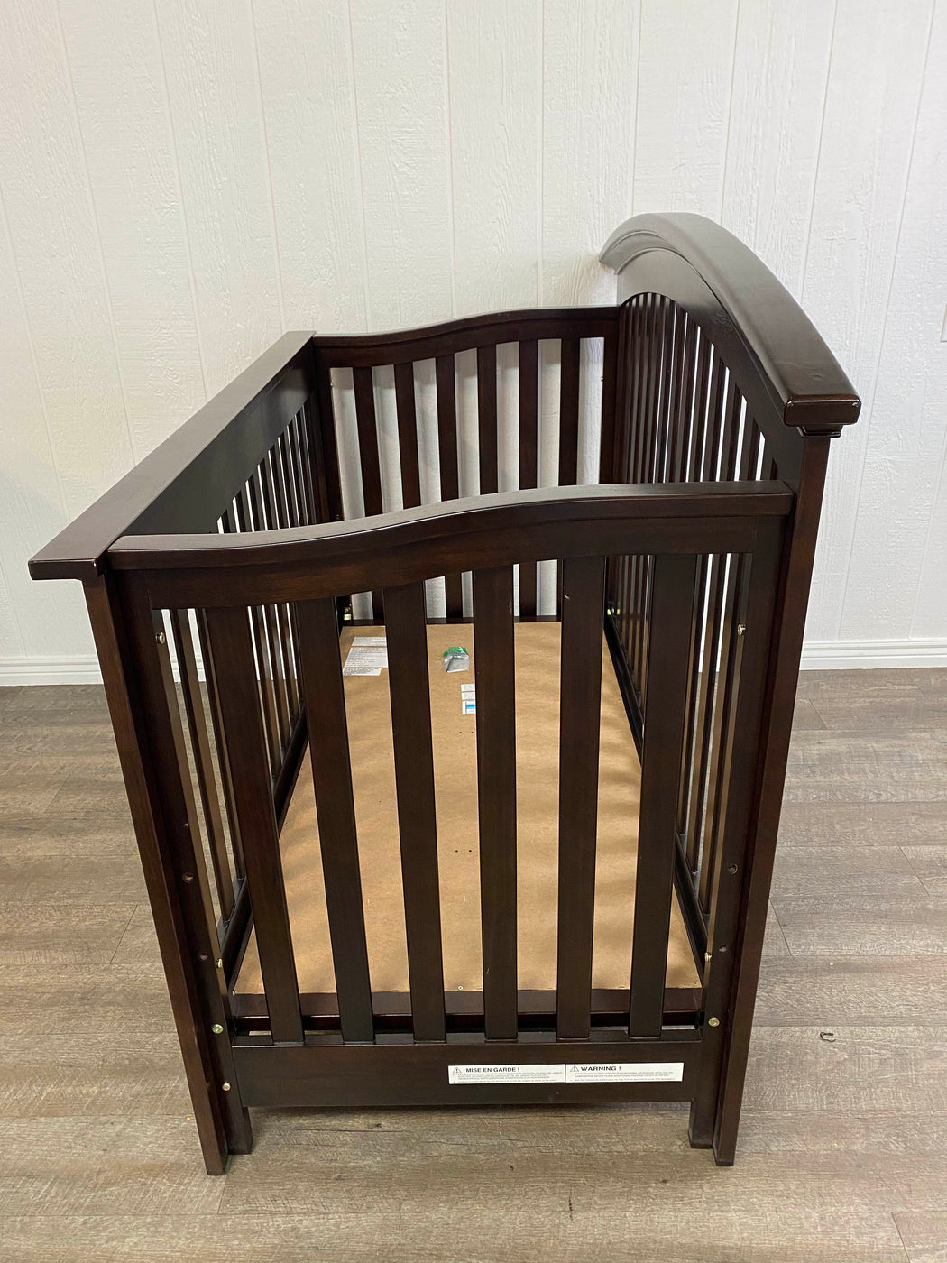 Baby Cache Bliss Essentials Curved Top Crib With Mattress — GoodBuy Gear