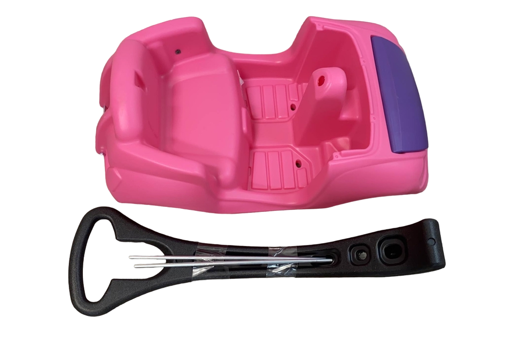 Step2 Whisper Ride II Ride On Push Car, Pink