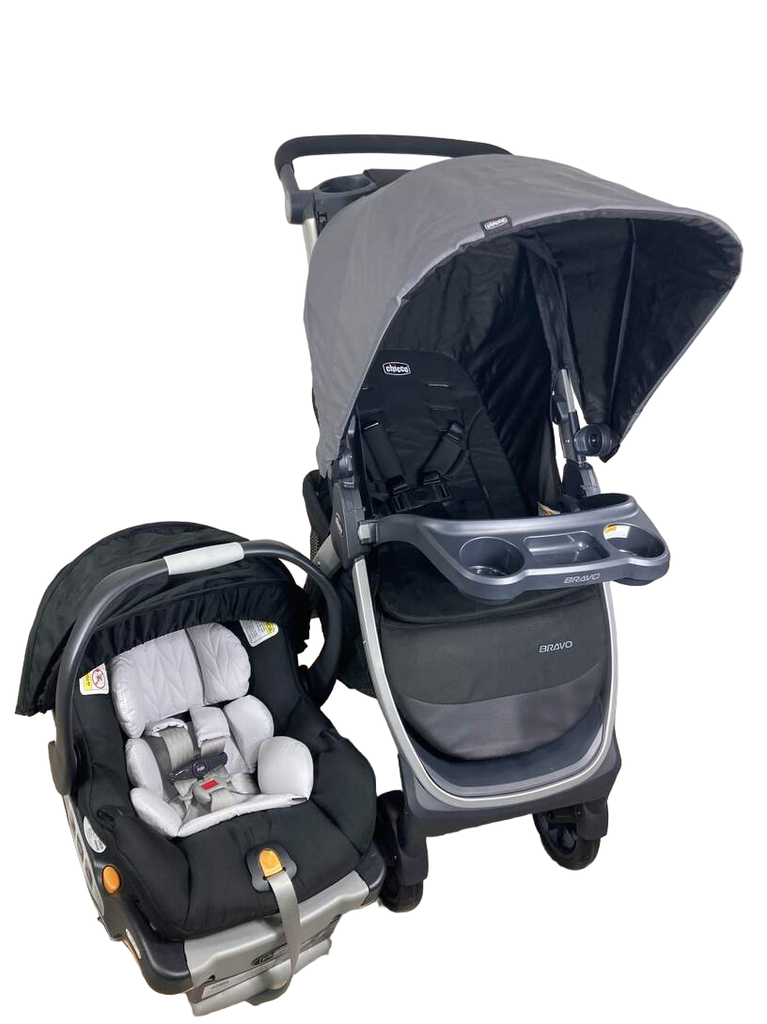Chicco Mini Bravo Sport Travel System, 2022, Carbon