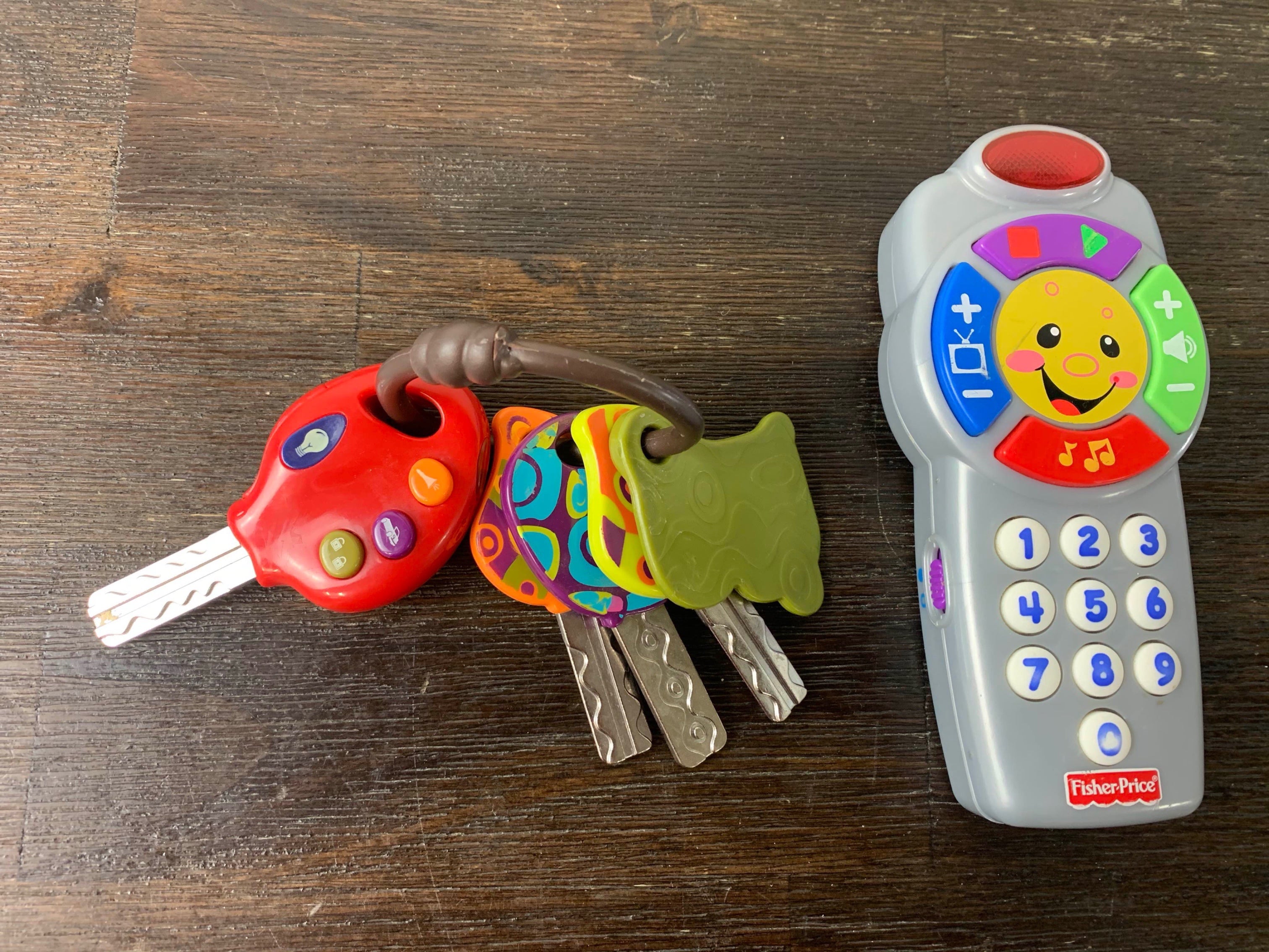 BUNDLE Infant & Toddler Toys, Keys and Remote Control — GoodBuy Gear