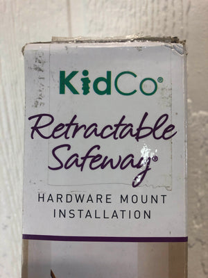 KidCo Retractable Safeway Gate, White