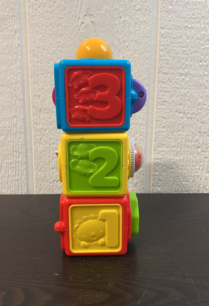 Fisher Price Brilliant Basics Stacking Action Blocks