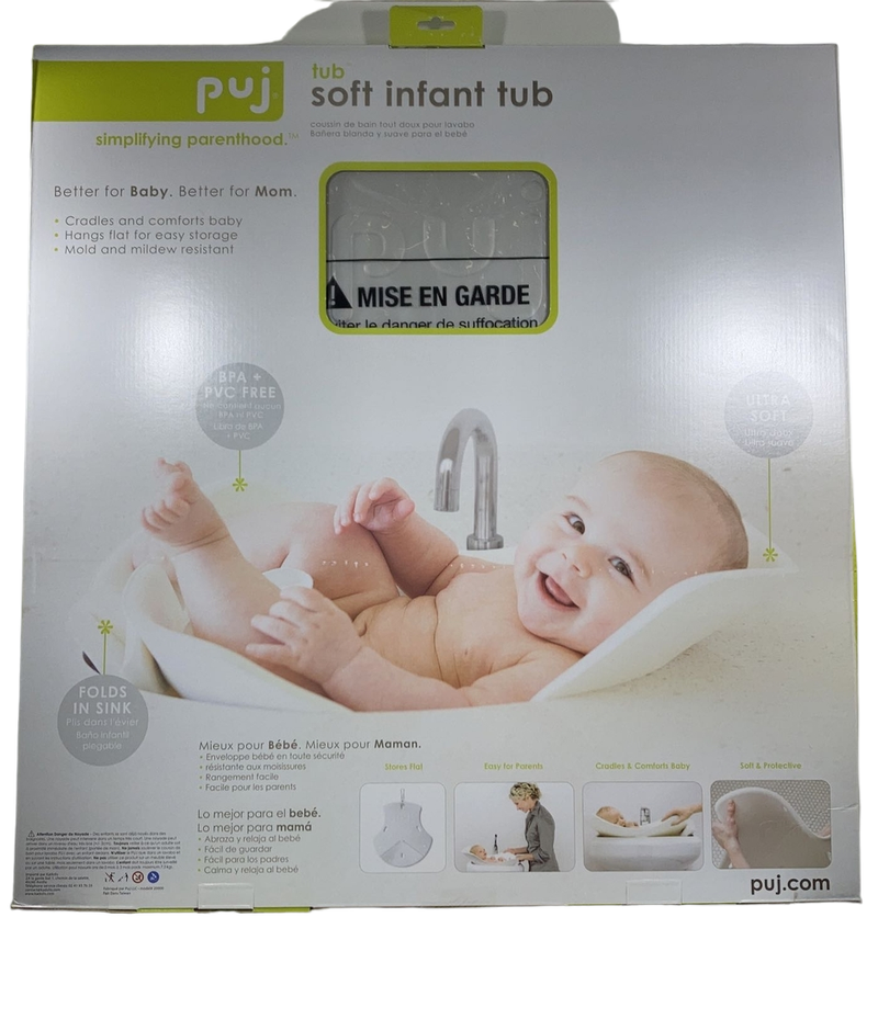 Puj Foldable Baby Bathtub, Grey