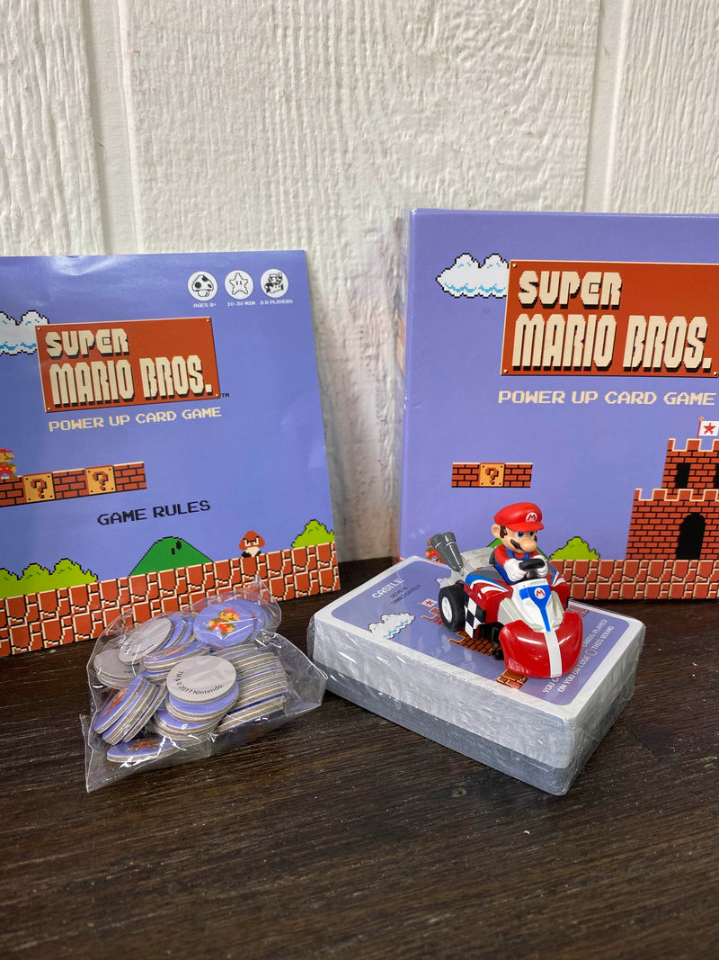 USAopoly Super Mario Bros Power Up Card Game