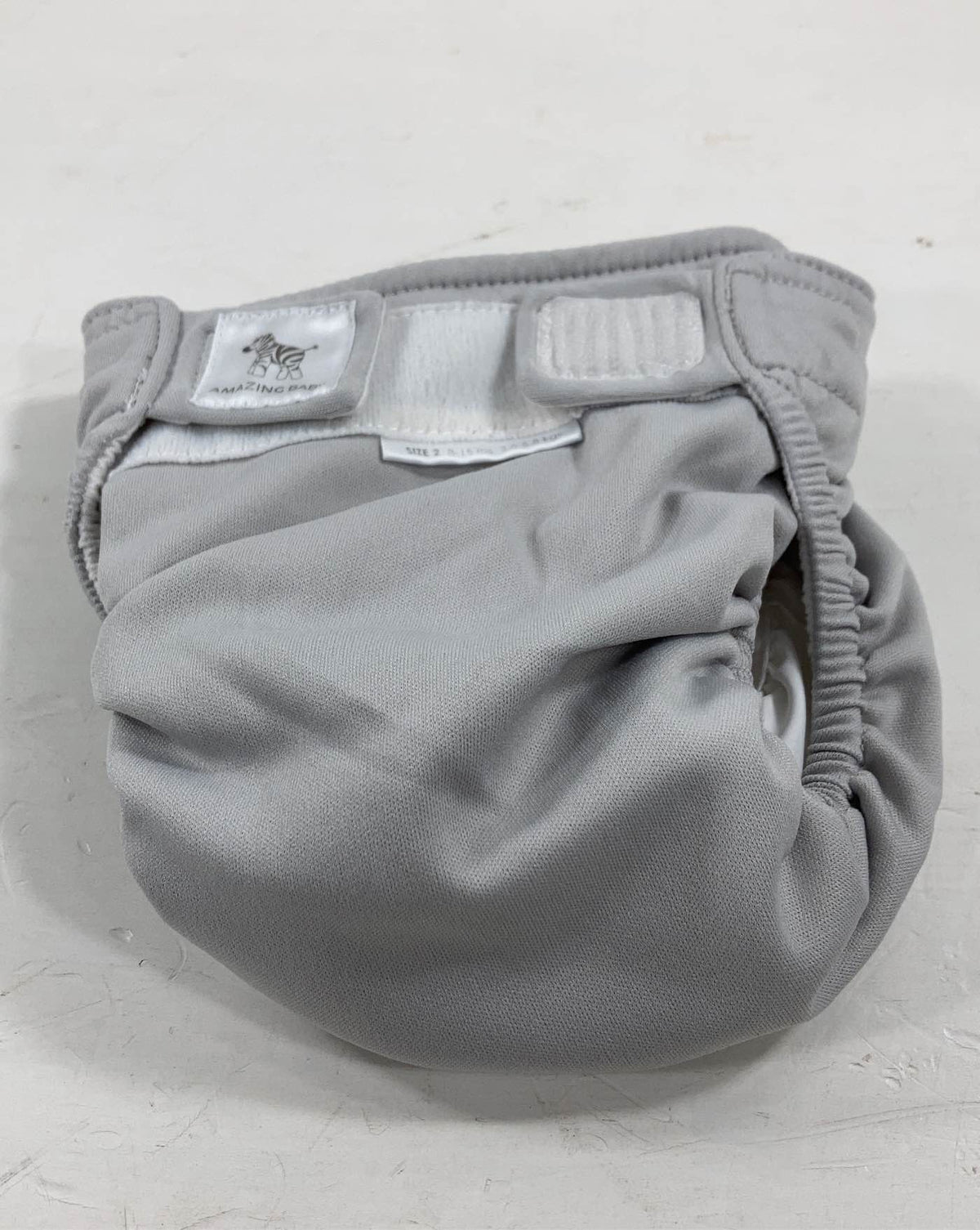 Smart Nappy NextGen Hybrid Cloth Diaper Cover, Size 2 8-15lbs Grey ...