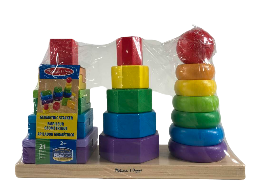 Melissa & Doug Geometric Stacker