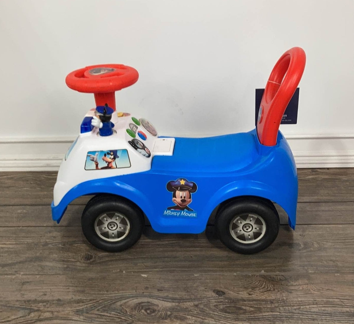 Kiddieland Disney Mickey Mouse Police Car Ride-on — GoodBuy Gear